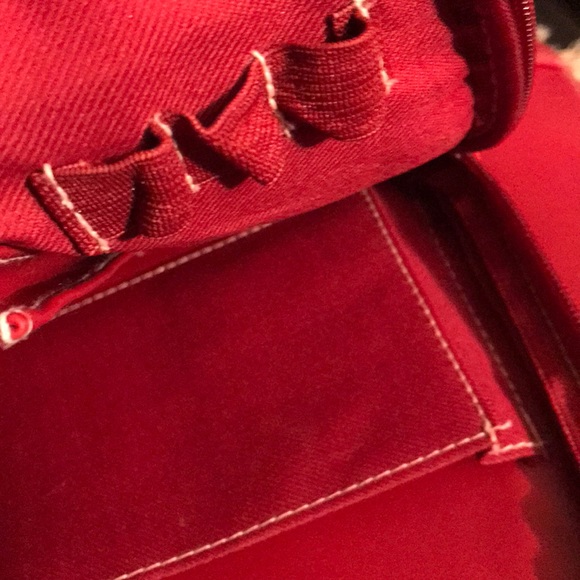 Bags | Red Backpack In Excellent Condition | Poshmark